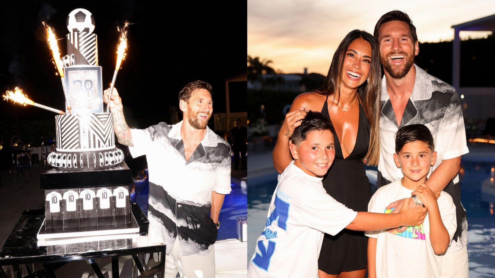 Lionel Messi shows off outrageous giant birthday cake & gets wishes from Inter Miami co-owner ...